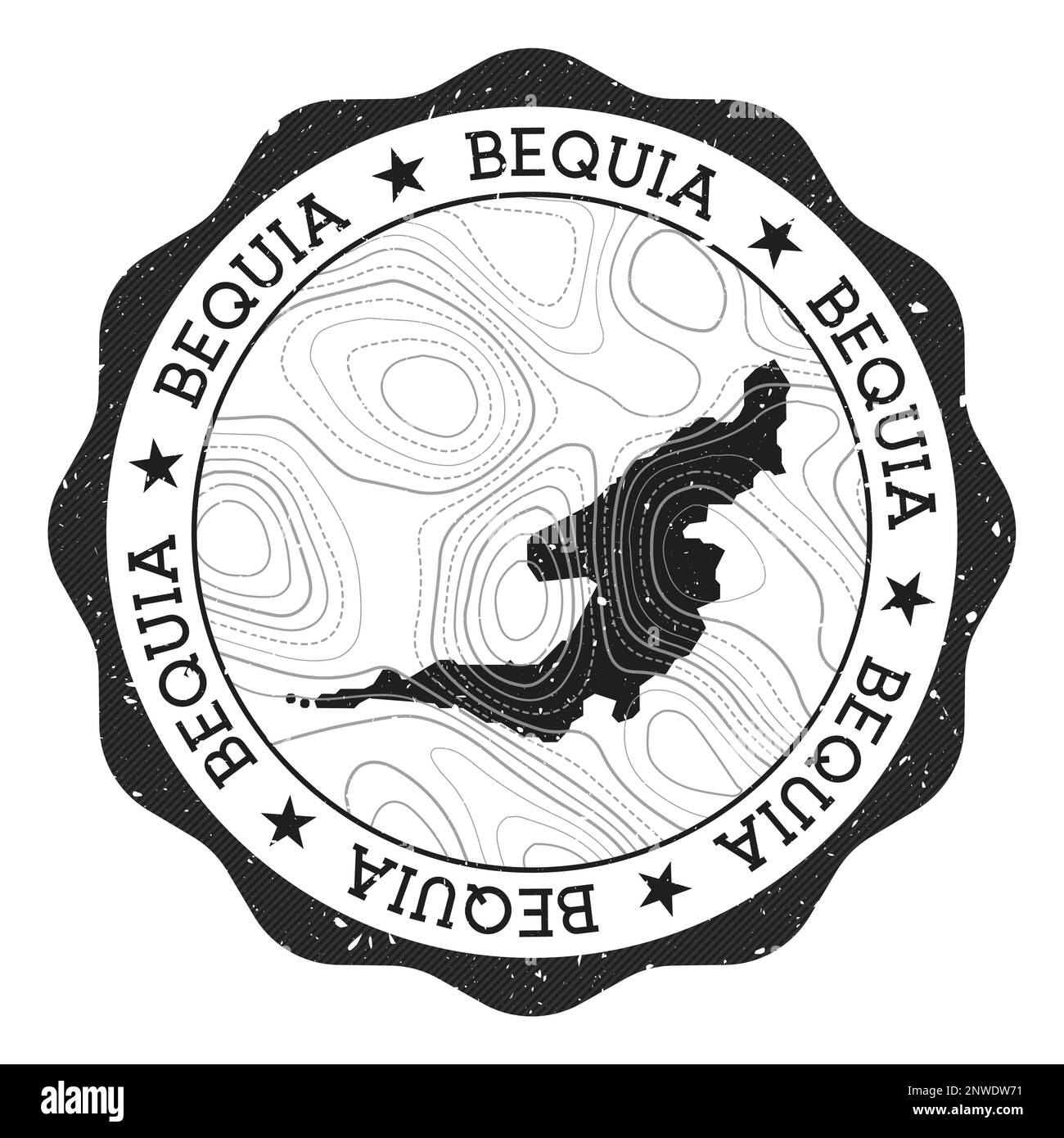 St vincent island map hi-res stock photography and images - Alamy