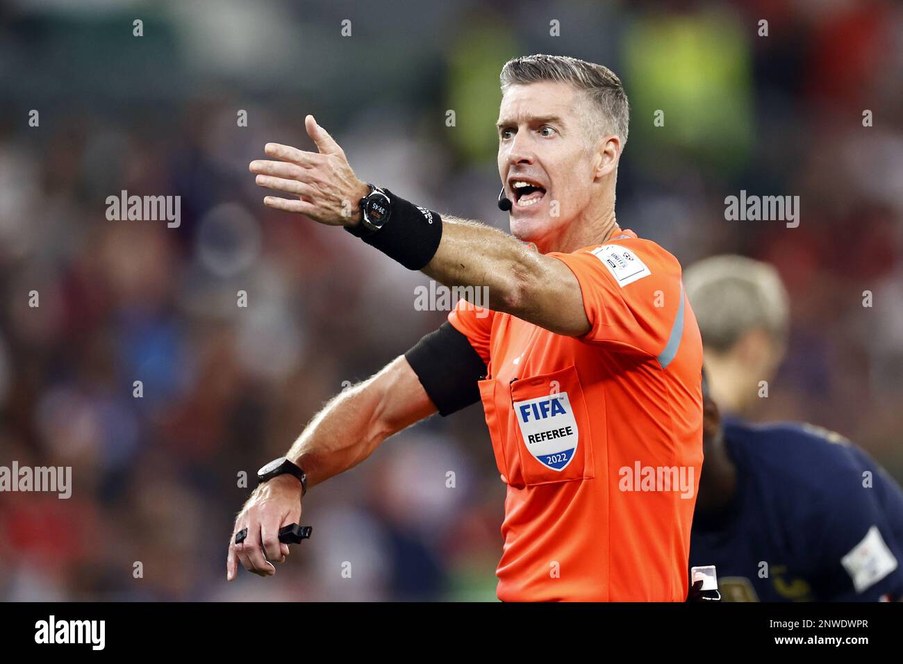 DOHA - referee Matthew Conger during the FIFA World Cup Qatar 2022 ...
