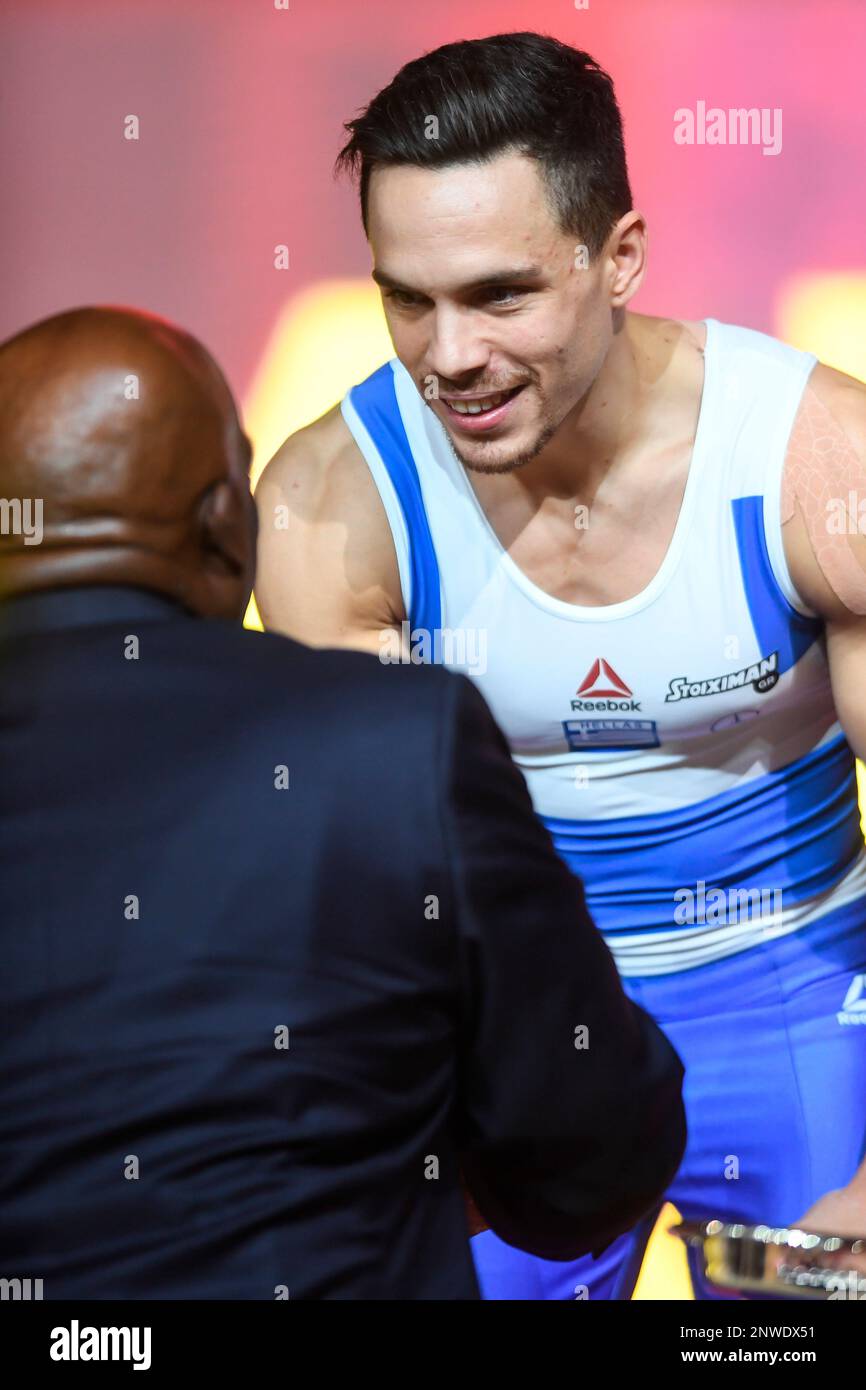 January 3, 2016 - Doha, Qatar - RON GALIMORE congratulates ELEFTHERIOS ...