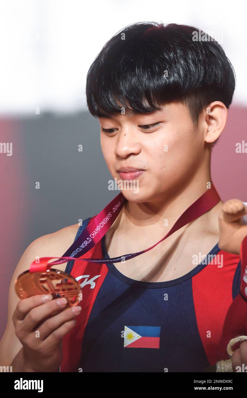 January 2, 2016 - Doha, Qatar - CARLOS EDRIEL YULO from the Philippines ...