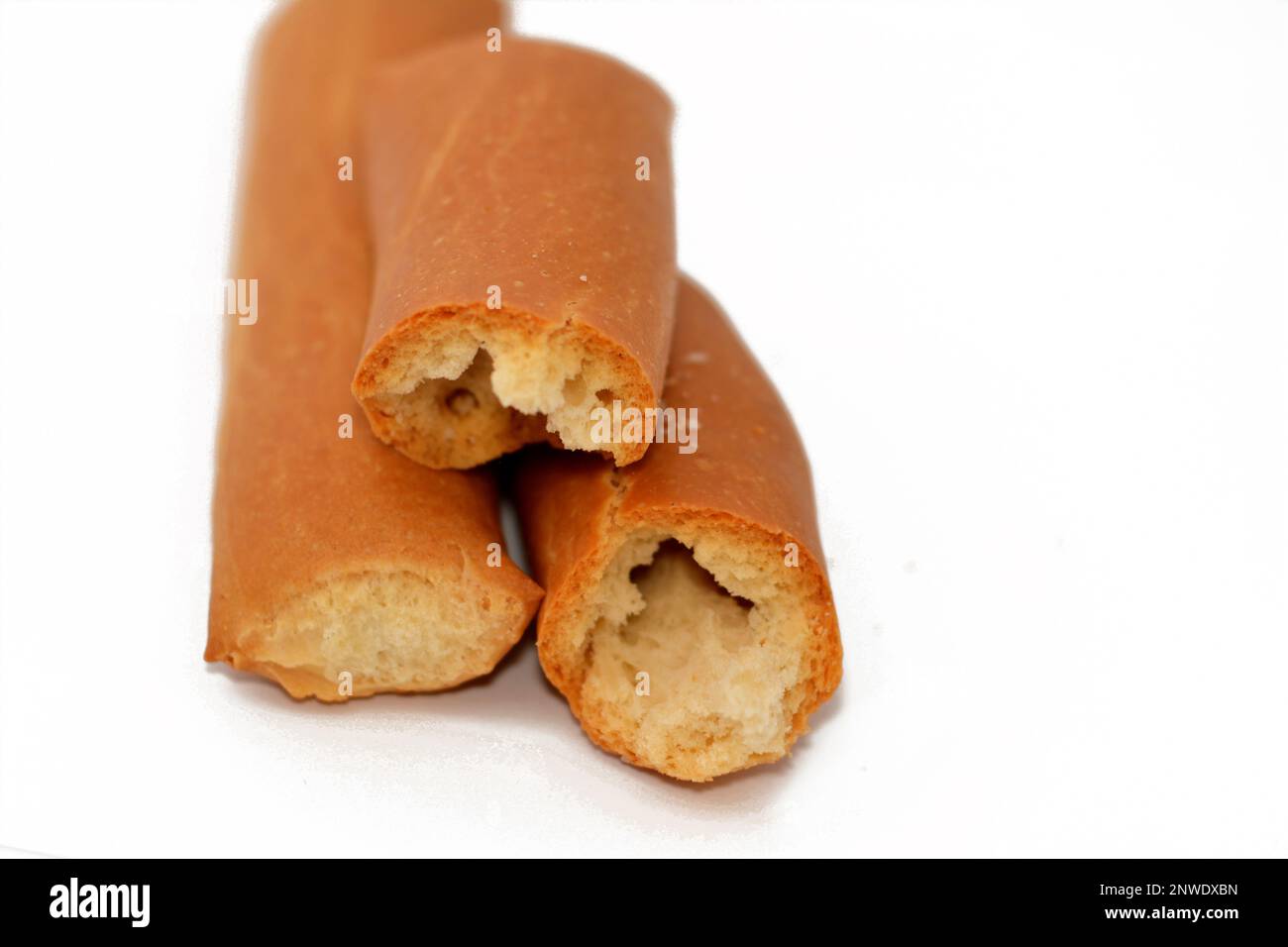 Breadsticks, also known as grissini, grissino or dipping sticks, pencil ...