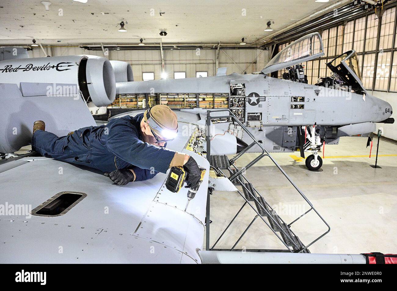 Tech. Sgt. Neil Kott, phase inspection technician, 127th Maintenance ...
