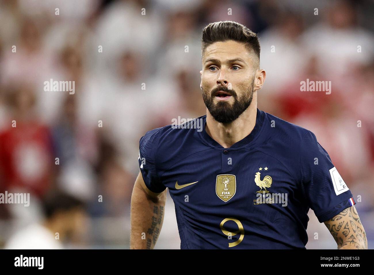 DOHA - Olivier Giroud of France during the FIFA World Cup Qatar 2022 ...