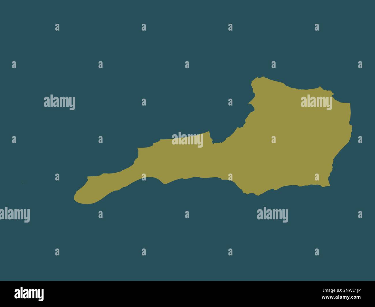 Siparia, region of Trinidad and Tobago. Solid color shape Stock Photo ...