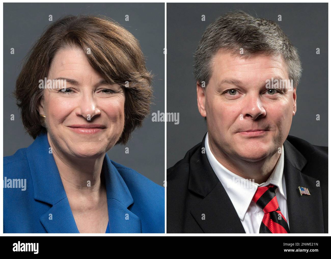 This combination of photos shows the candidates for the U.S. Senate ...