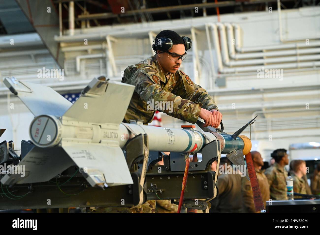 U.S. Air Force weapons loaders compete in the Load Crew of the Year ...