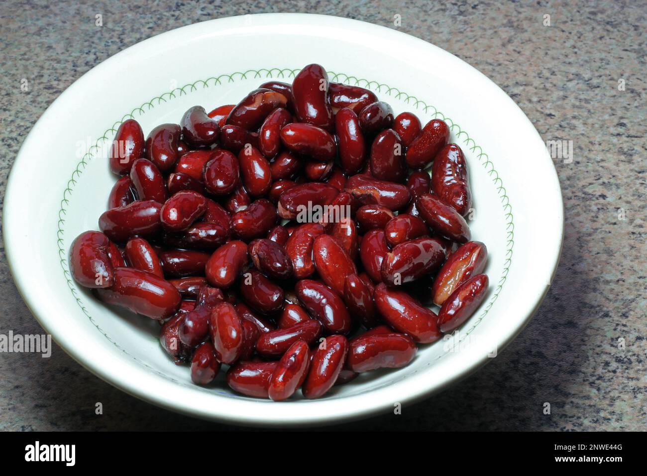 Red kidney beans in a dish Stock Photo - Alamy