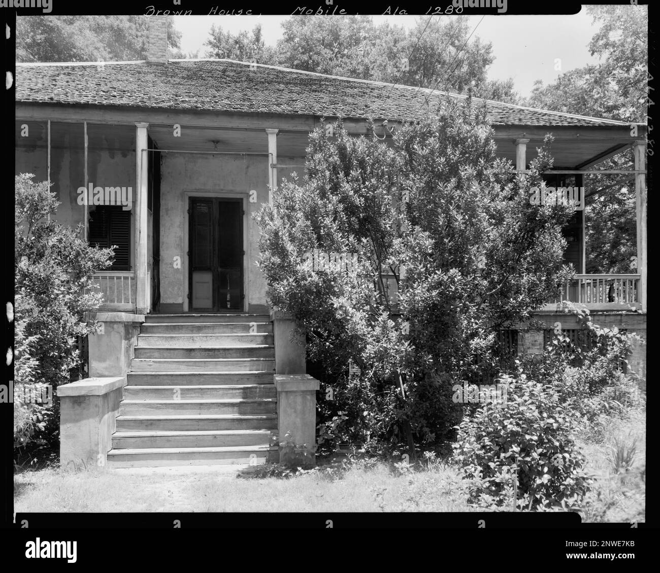 Broun House, off Old Shell Rd., Spring Hill, Mobile County, Alabama ...