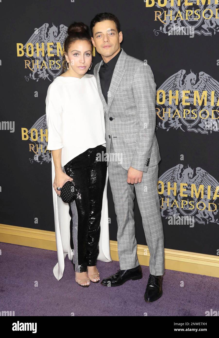 Photo by: John Nacion/STAR MAX/IPx 2018 10/30/18 Jasmine Malek and Rami ...