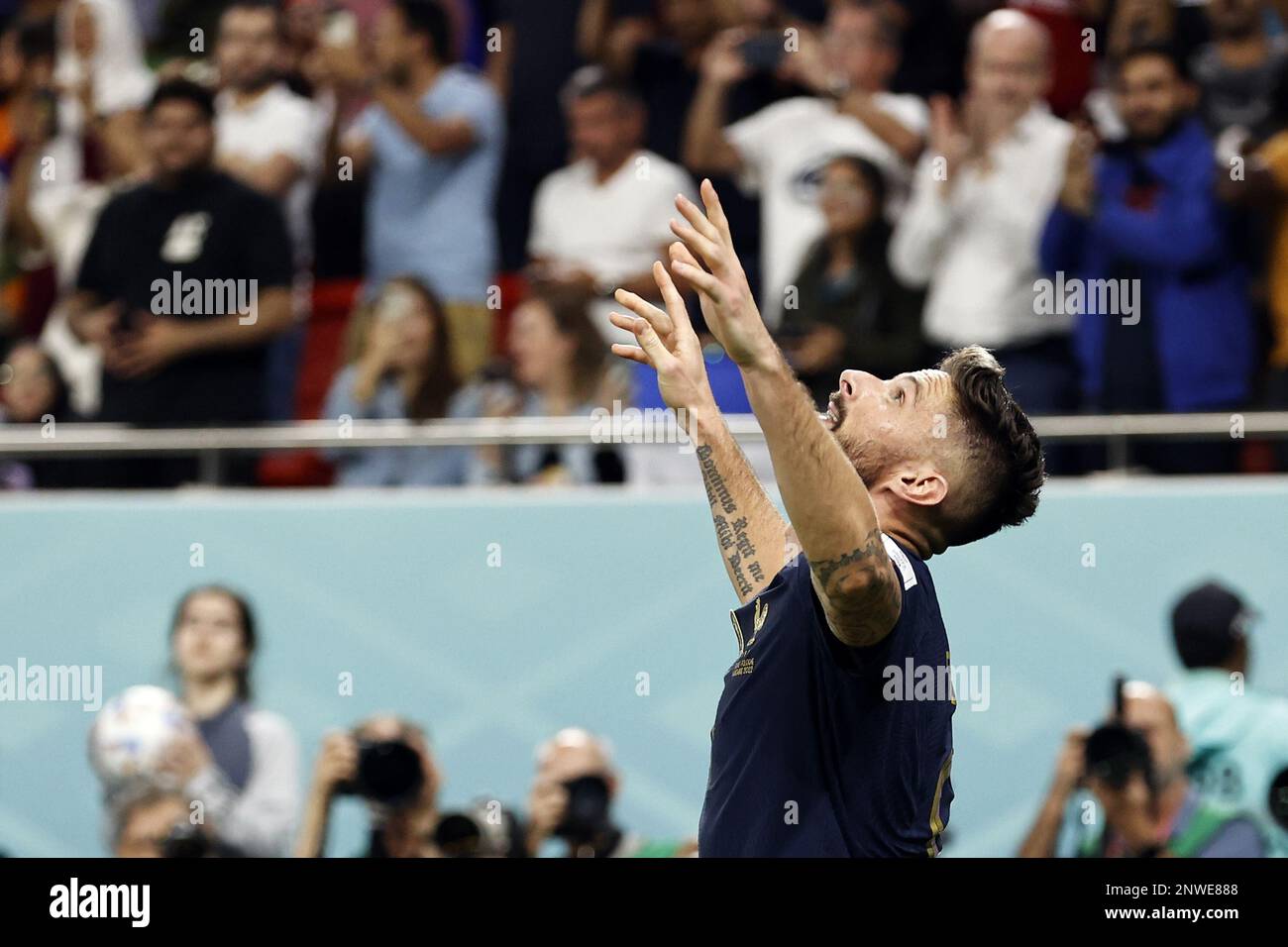 DOHA - Olivier Giroud of France during the FIFA World Cup Qatar 2022 ...