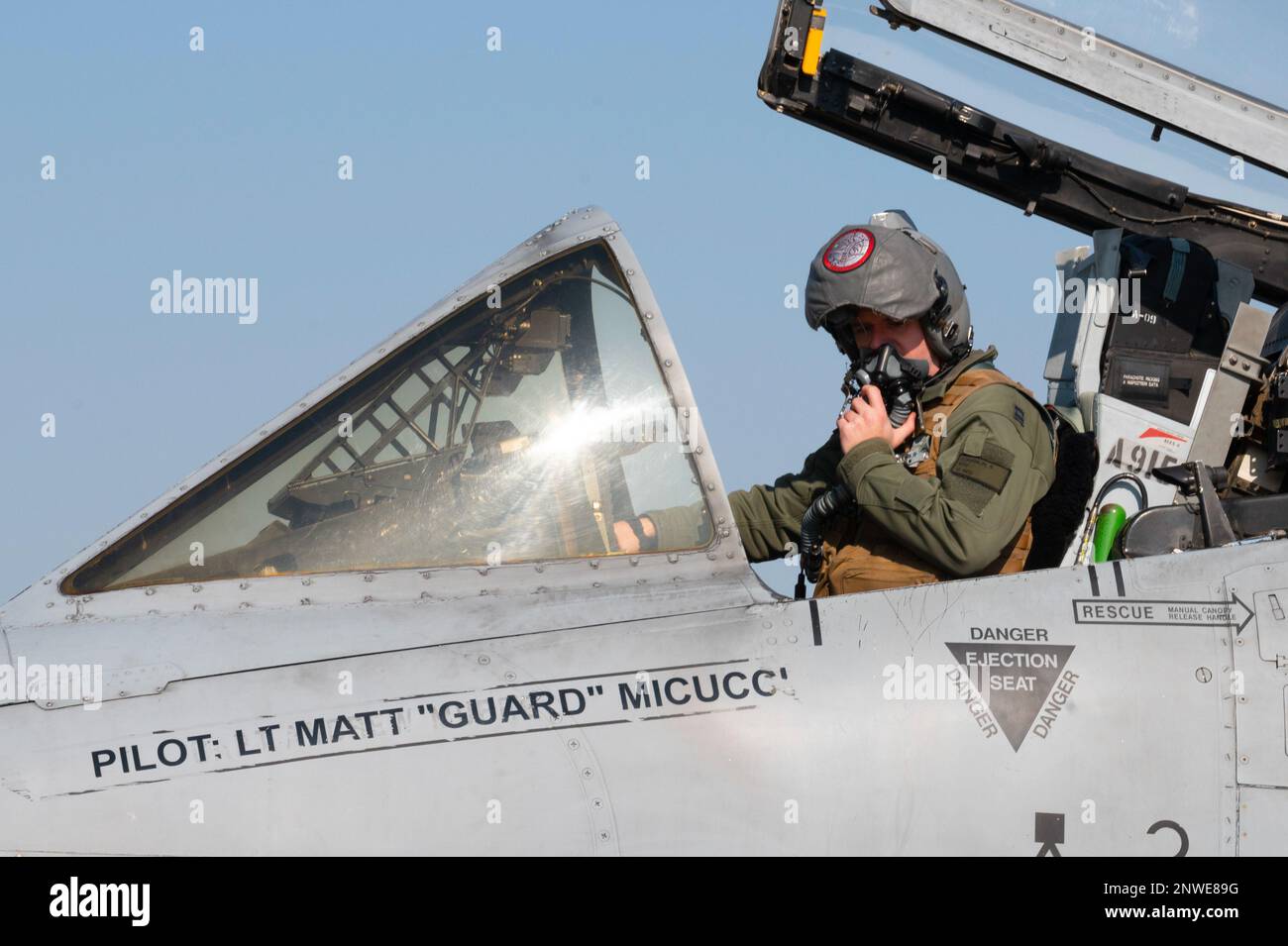 U.S. Air Force Captain Sean Loughlin, 25th Fighter Squadron pilot ...