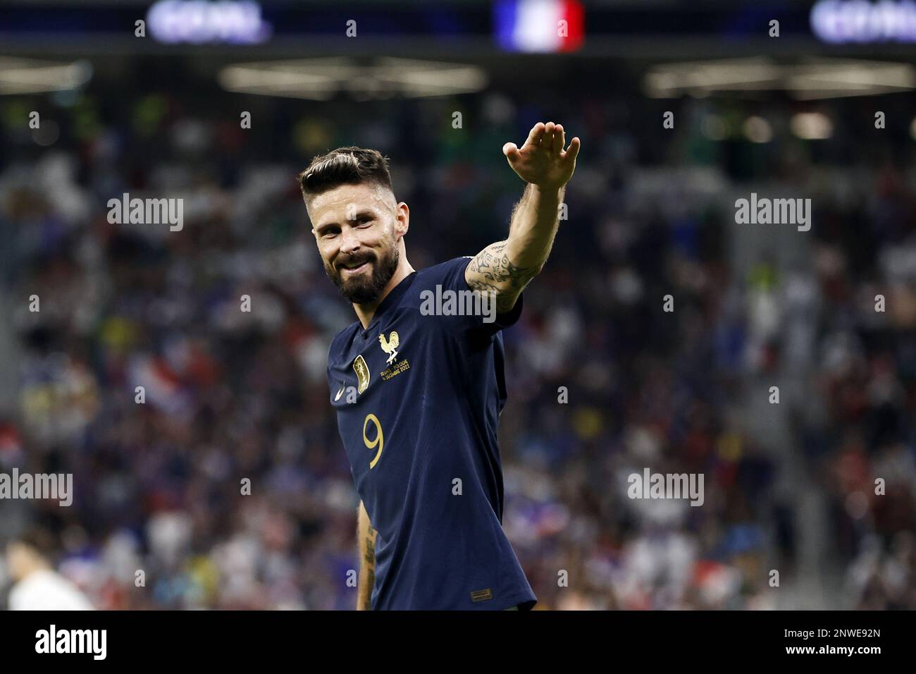 DOHA - Olivier Giroud of France during the FIFA World Cup Qatar 2022 ...