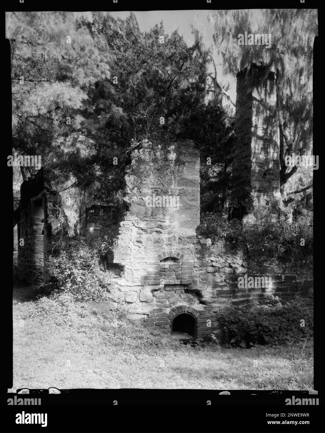 Ruins of Sugar Mill, New Symrna, Volusia County, Florida. Carnegie ...