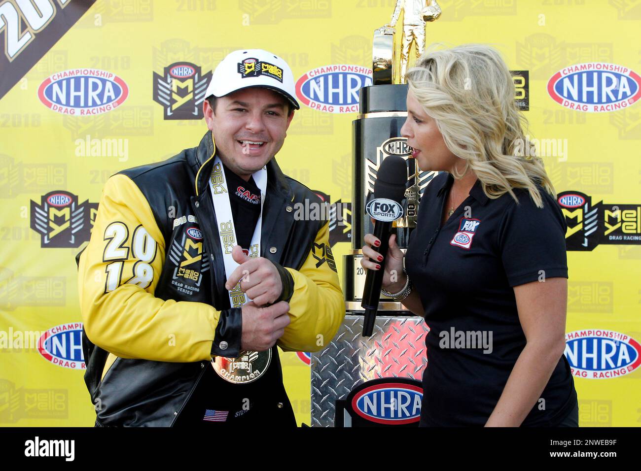 LAS VEGAS, NV - OCTOBER 28: Steve Torrence (2 TF) Capco NHRA Top Fuel ...