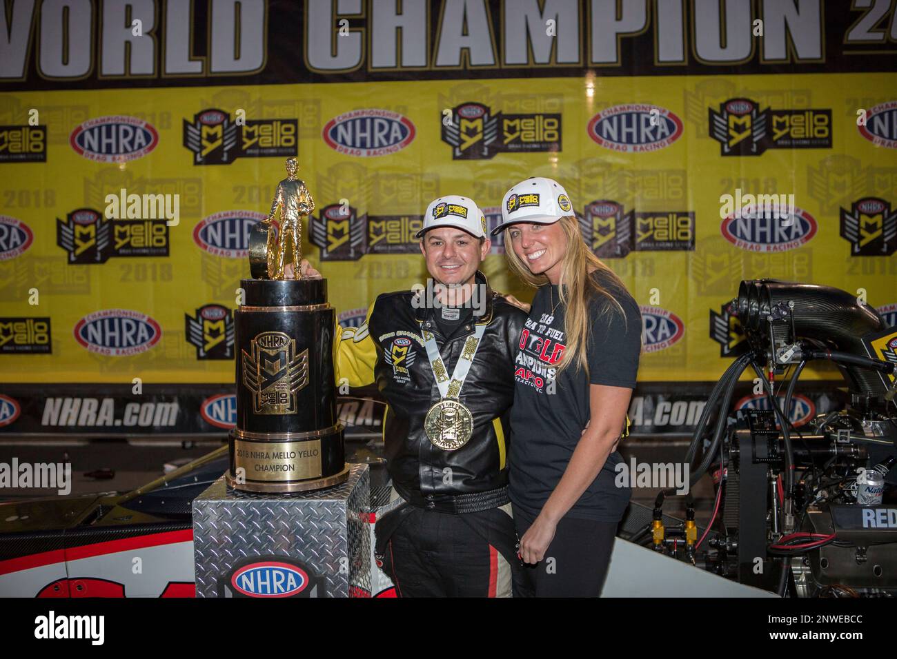 LAS VEGAS, NV - OCTOBER 28: Steve Torrence (2 TF) Capco NHRA Top Fuel ...