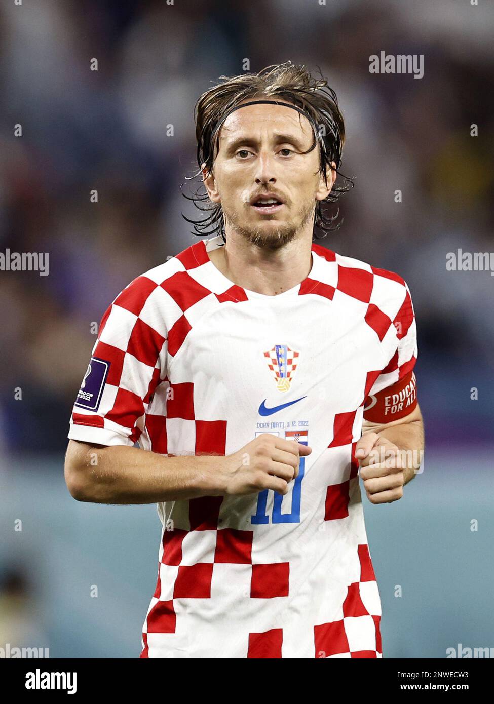 AL WAKRAH - Luka Modric of Croatia during the FIFA World Cup Qatar 2022 ...