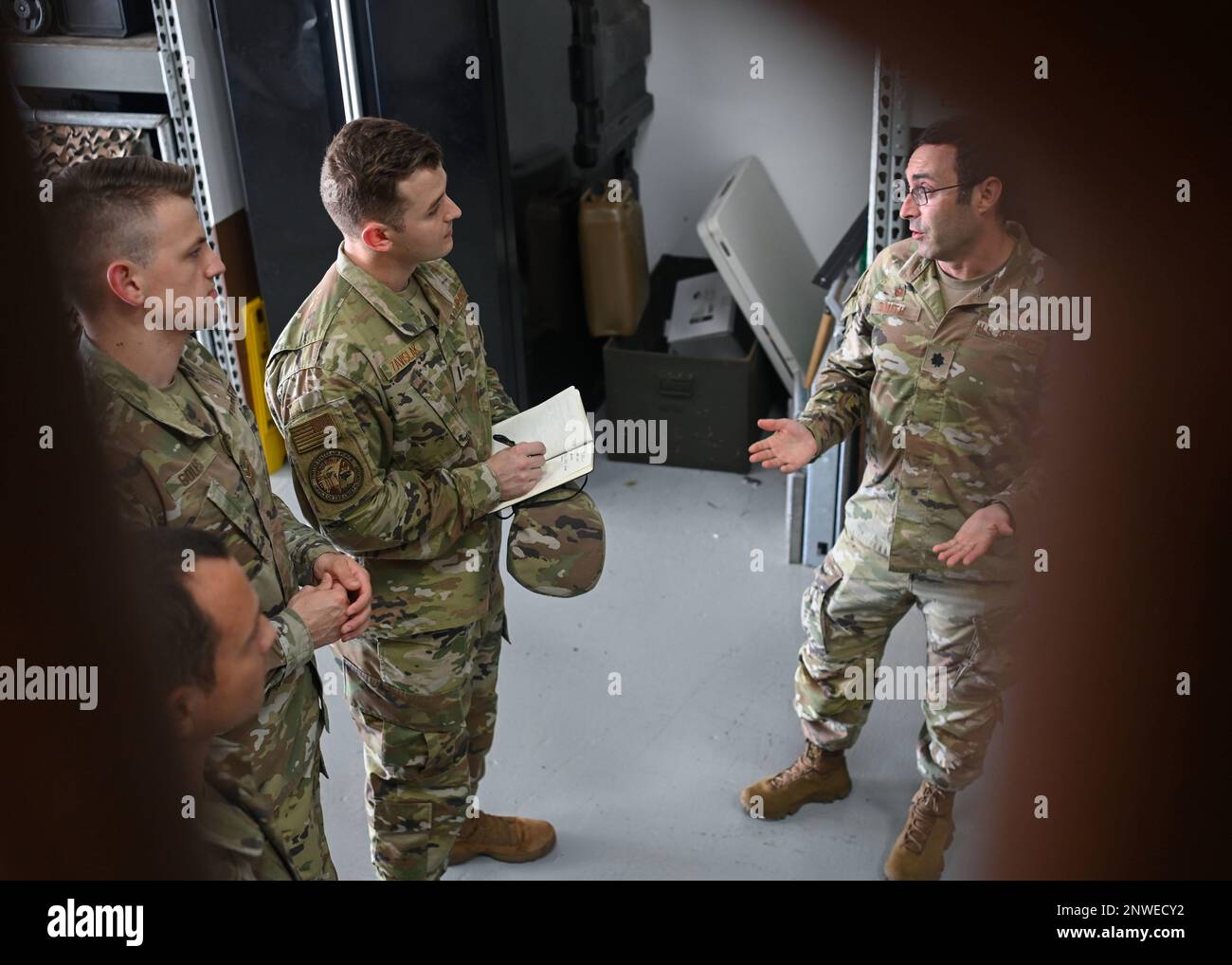 U.S. Air Force Lt. Col. Steve Smith, the commander of the 36th ...