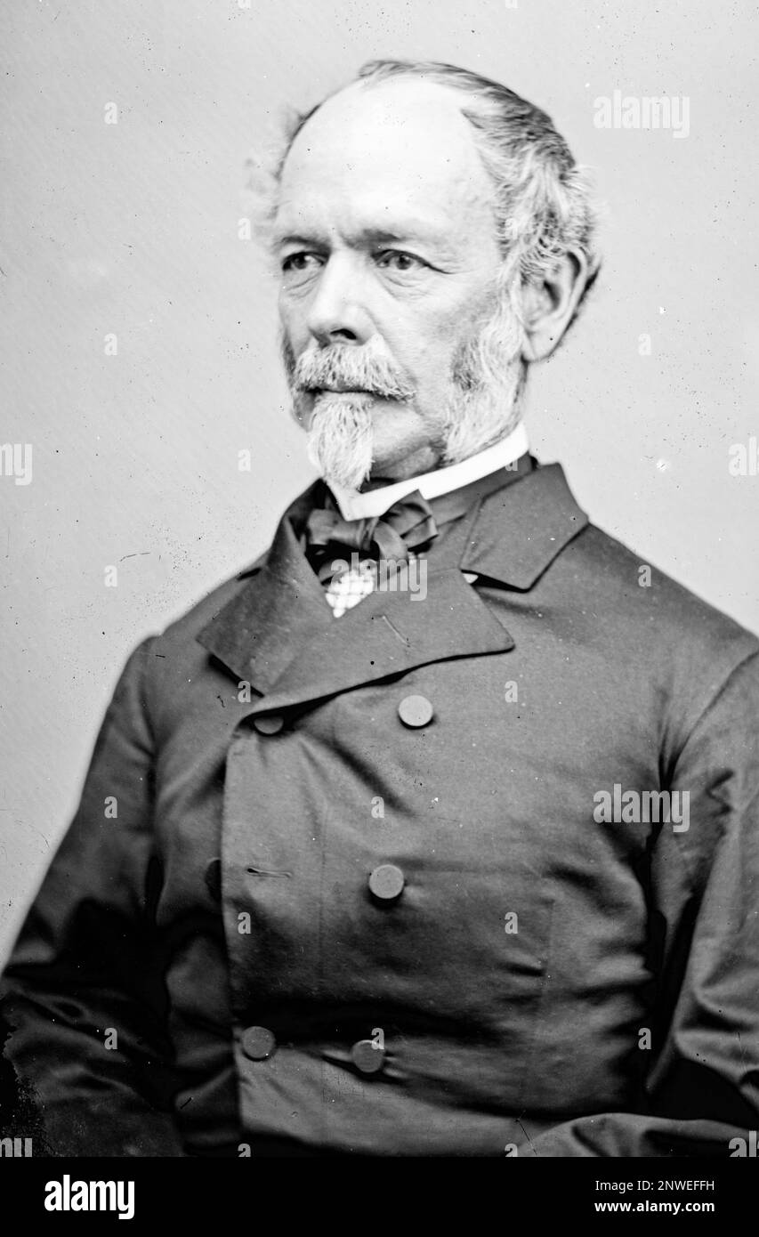 Joseph Eggleston Johnston (1807 – 1891) American army officer Stock ...