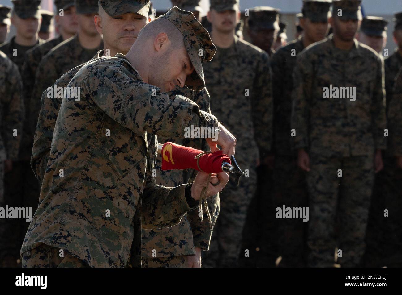 U.S. Marine Corps Maj. Bradley Nelson, the commanding officer of ...