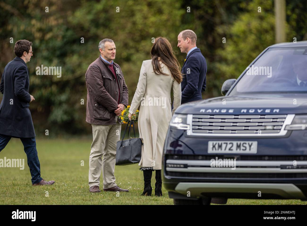 The Prince and Princess of Wales’ visit South Wales at Llanelli Air ...