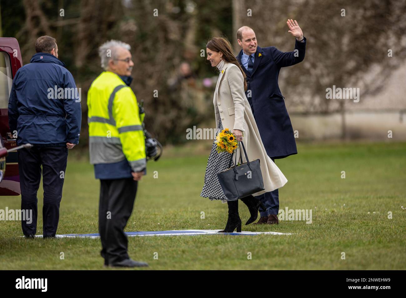 The Prince and Princess of Wales’ visit South Wales at Llanelli Air ...