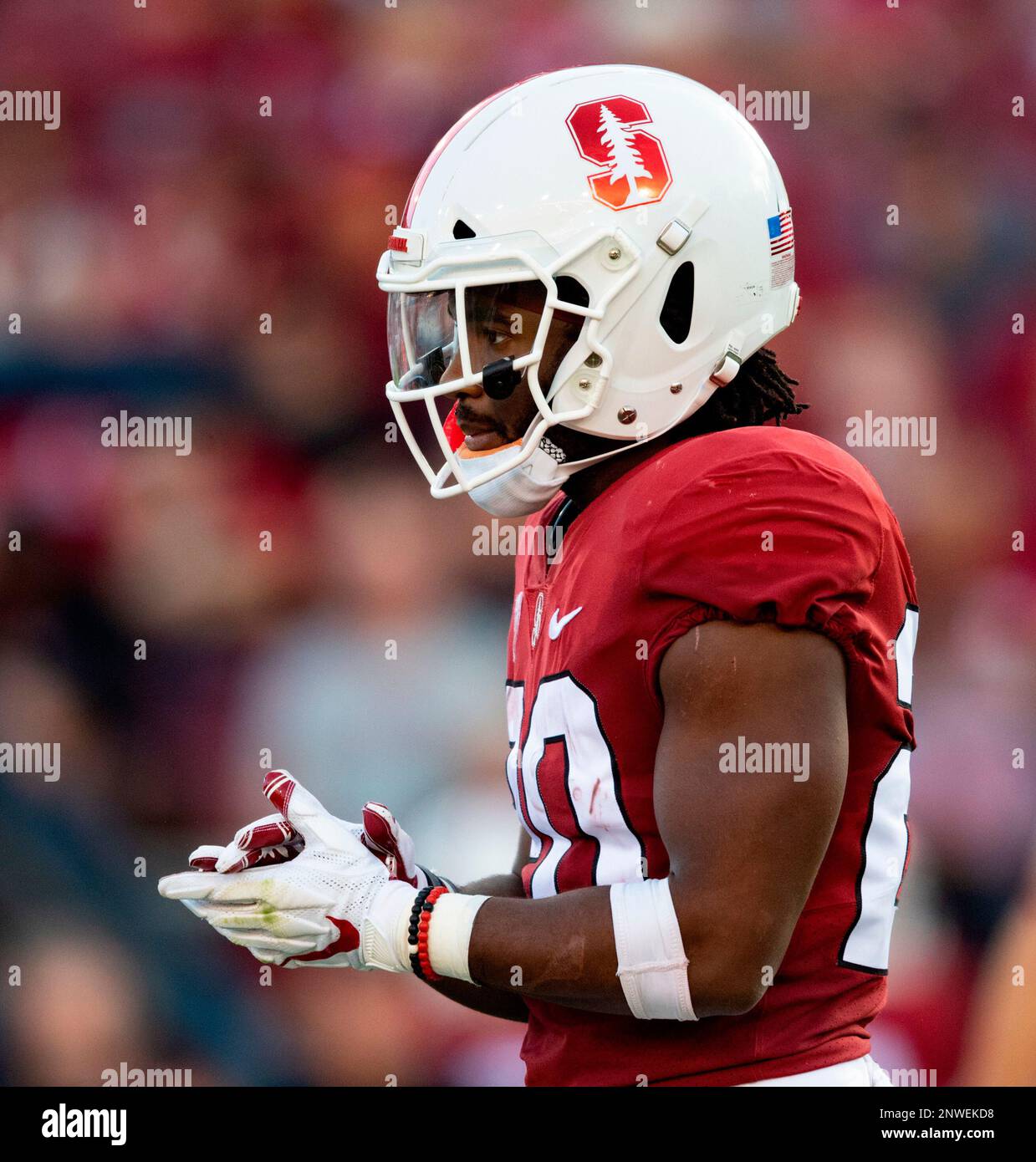 October 27, 2018: Stanford Cardinal running back Bryce Love (20) gets ...