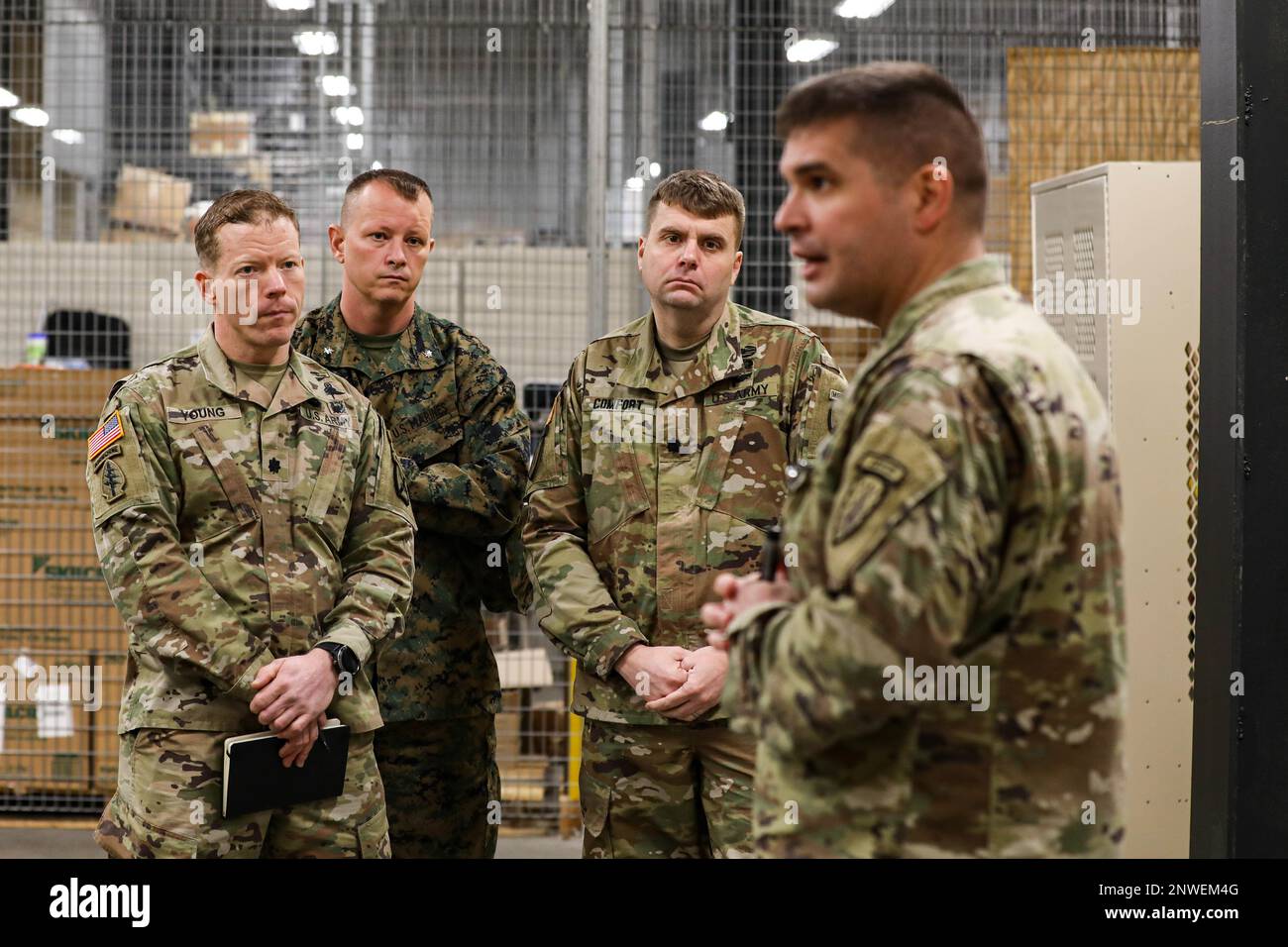 U.S. Army Lt. Col. Joseph Kaminski with the Security Force Assistance ...
