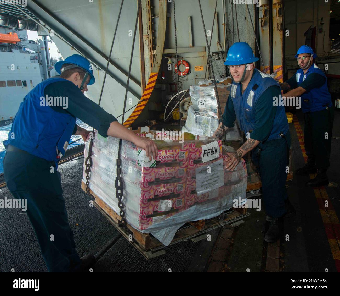 230221-N-NX635-1082 PHILIPPINE SEA (Feb. 21, 2023) U.S. Navy Sailors ...