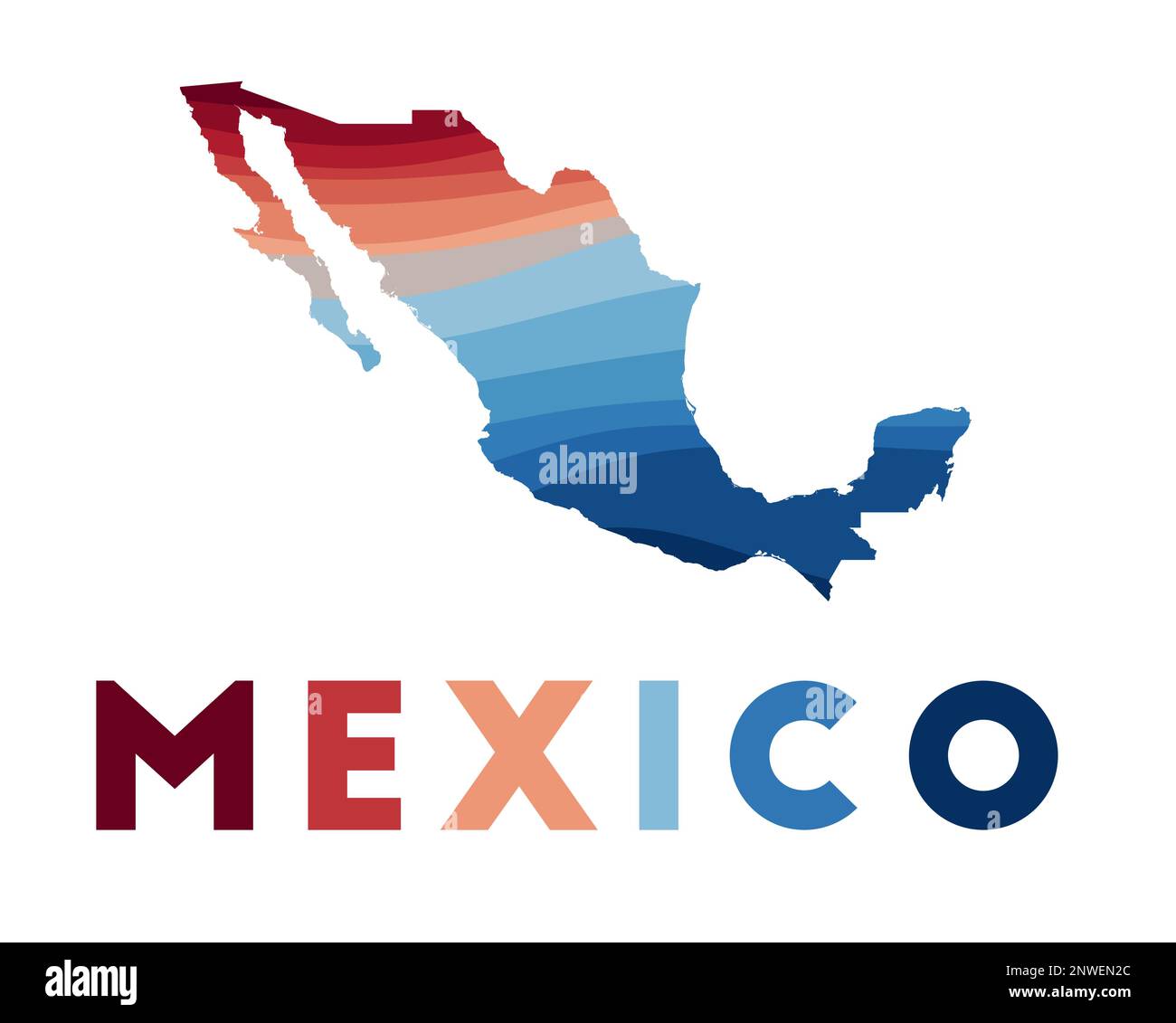 Mexico city sightseeing Stock Vector Images - Alamy