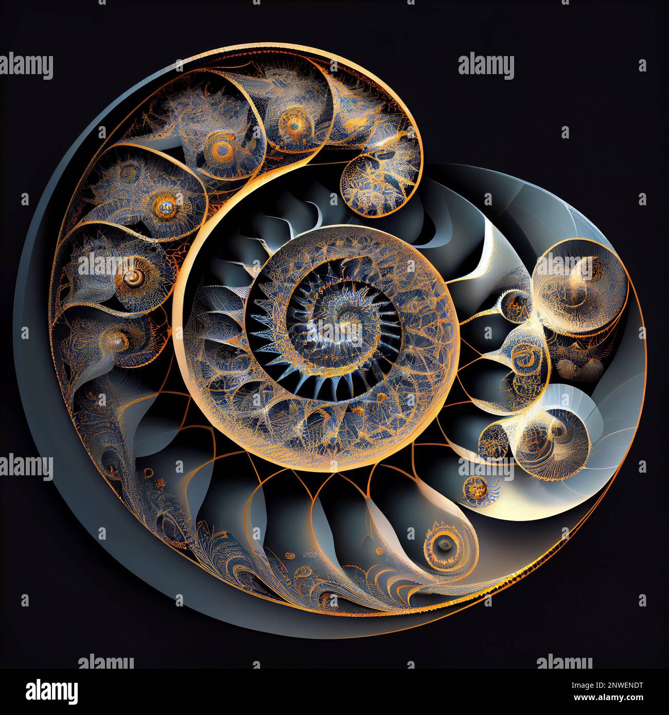 Fibonacci diagram hi-res stock photography and images - Alamy