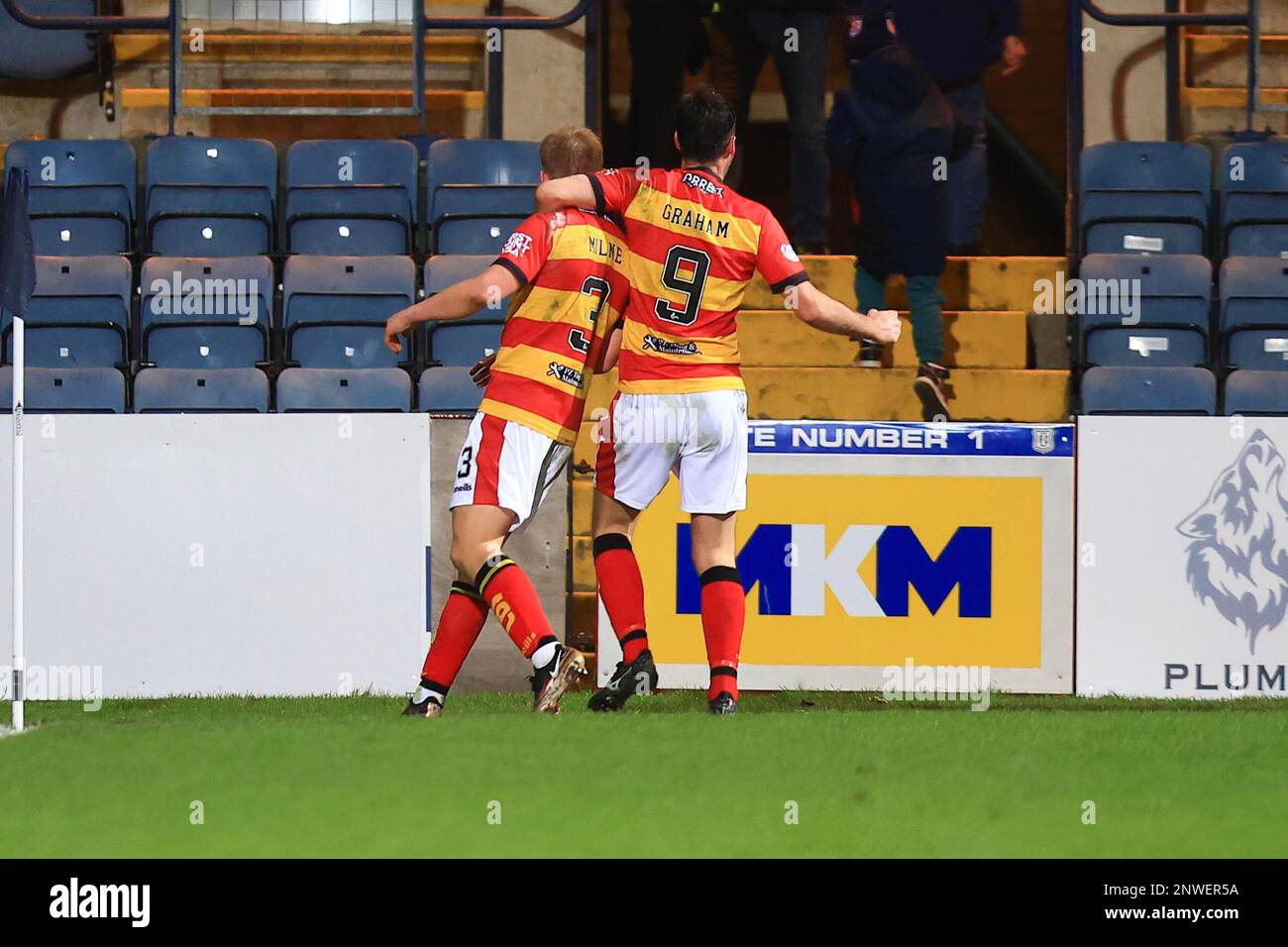 28th February 2023; Dens Park, Dundee, Scotland: Scottish Championship ...