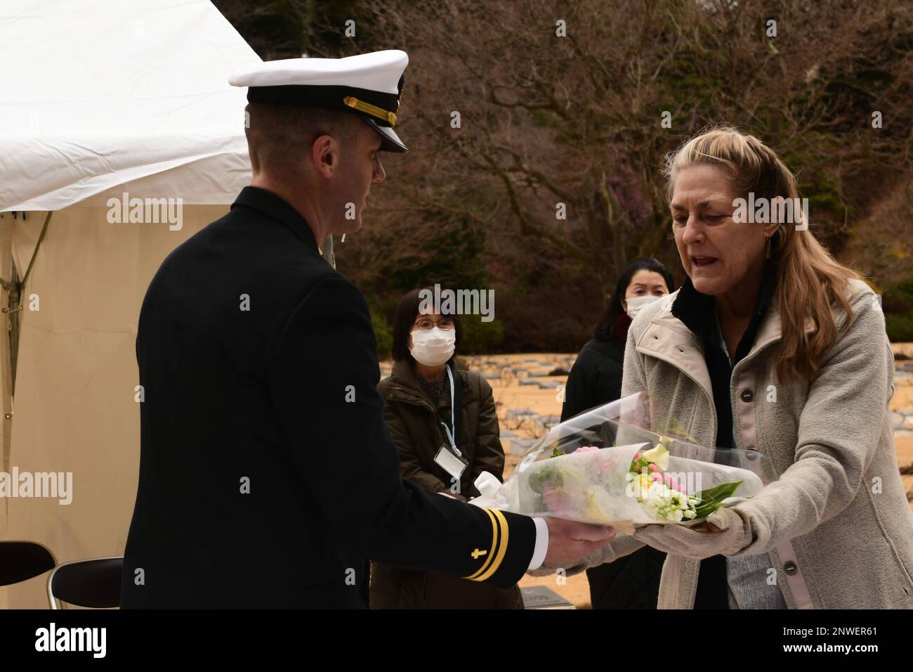 YOKOHAMA, Japan (Feb. 14, 2023) Lt. j.g. Nicolas Tobin, U.S. Navy Staff ...