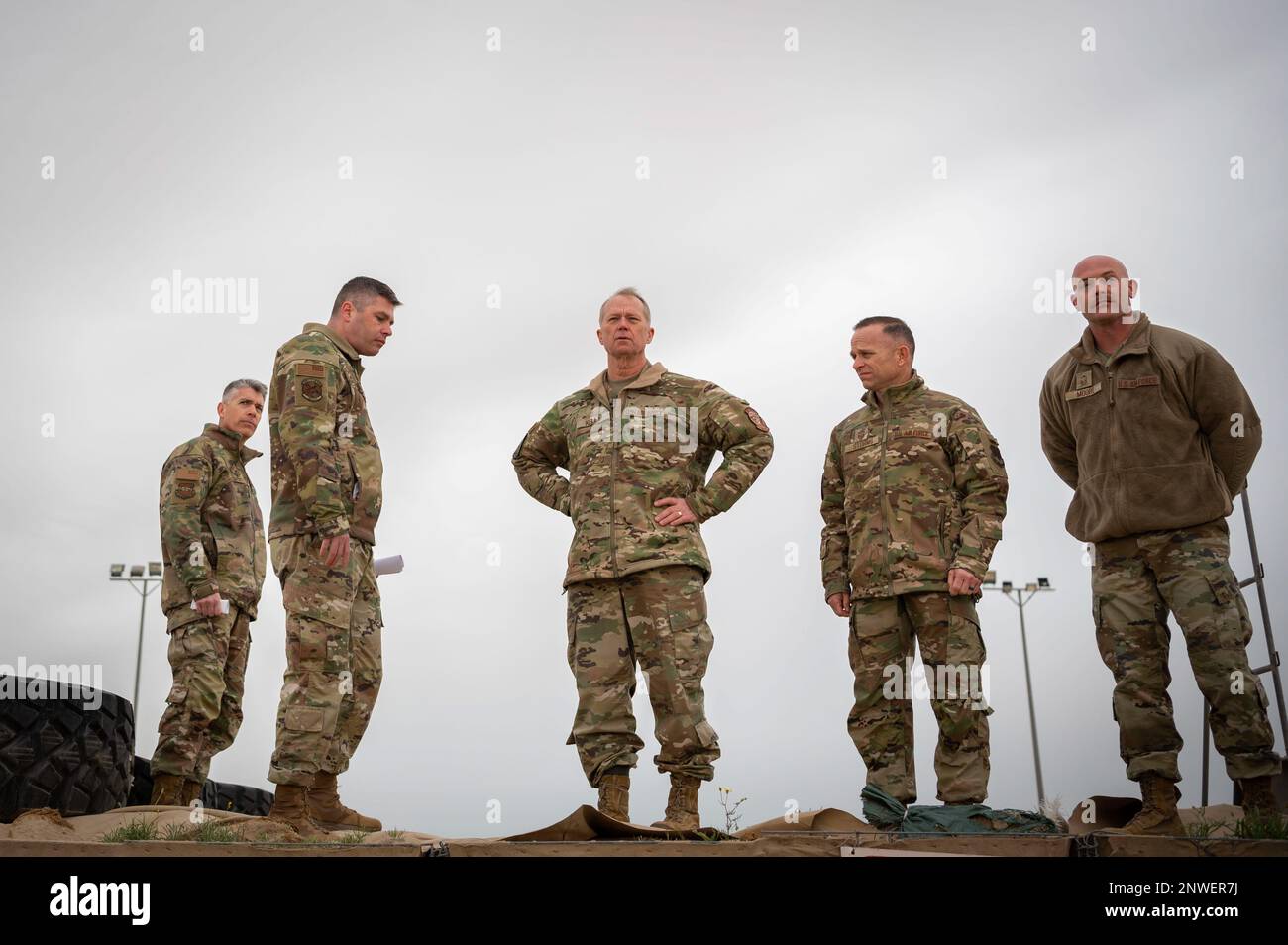 U.S. Air Force Gen. Mark Kelly, commander of Air Combat Command and ...