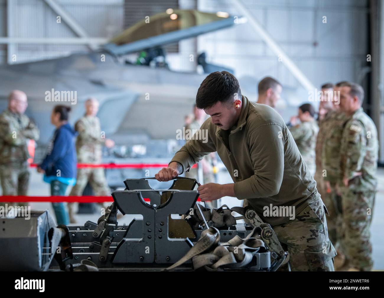 Airman 1st Class Caullyn Courter, 43rd Fighter Generation Squadron ...