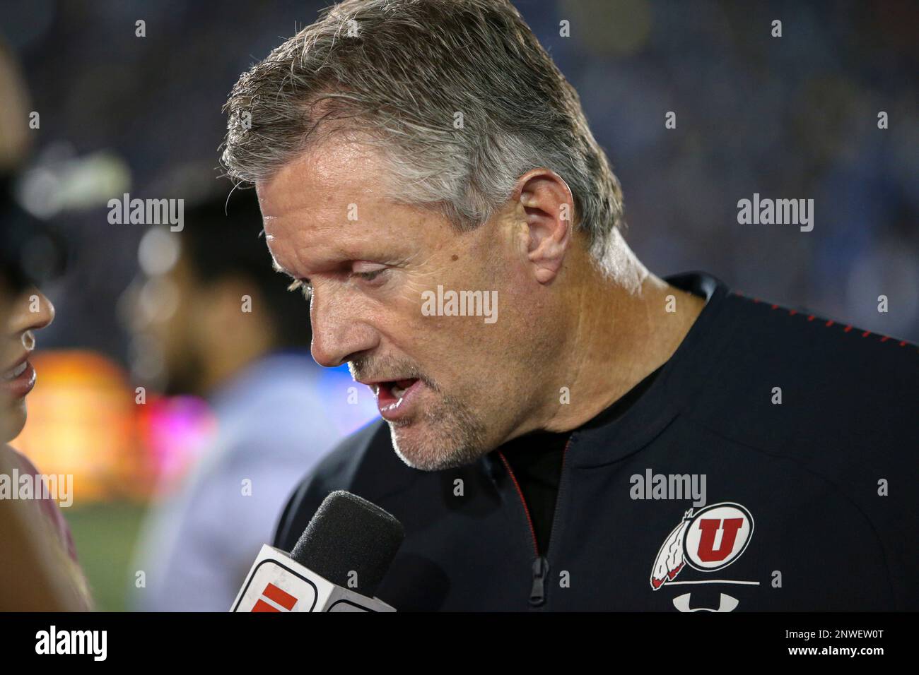 PASADENA, CA - OCTOBER 26: Utah Utes head coach Kyle Whittingham during ...