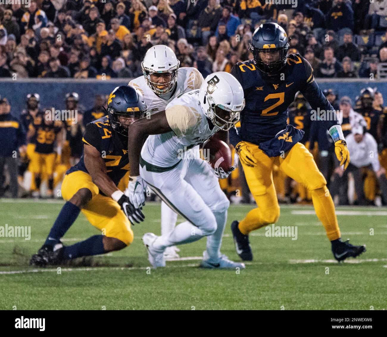 MORGANTOWN, WV - OCTOBER 25: Baylor Bears Quarterback Preston Weeks (15 ...