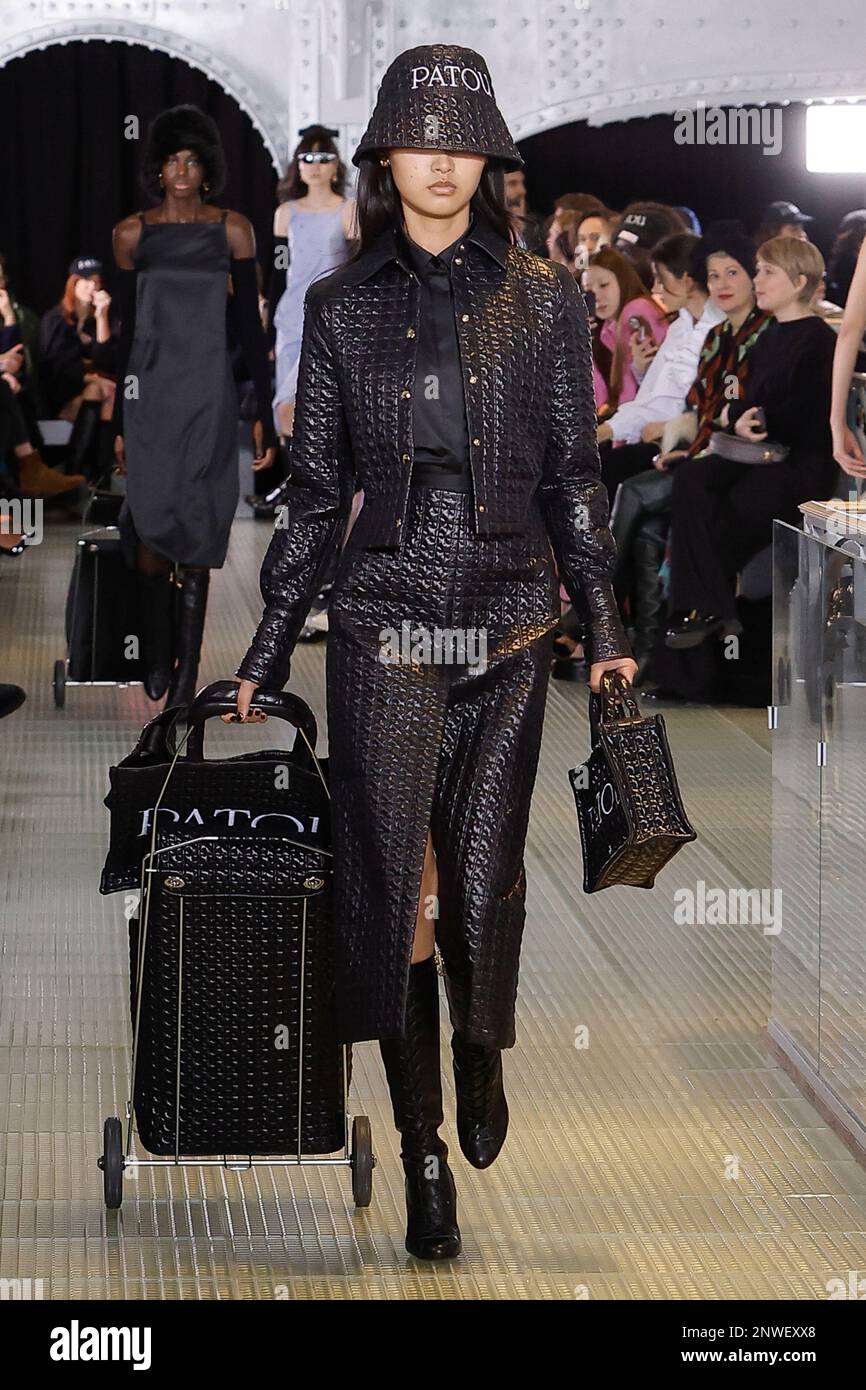 Paris, France, 28/02/2023, Models on the runway at the Patou fashion ...