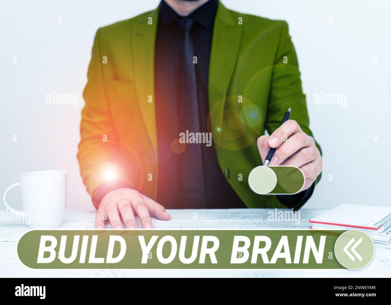 Sign displaying Build Your Brain, Business approach mental activities ...