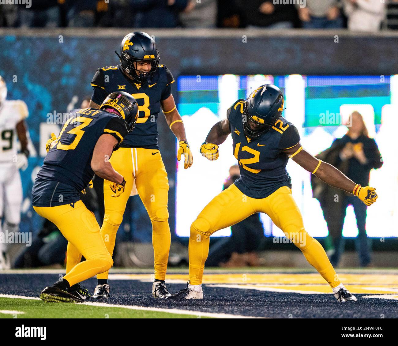 MORGANTOWN, WV - OCTOBER 25: West Virginia Mountaineers Wide Receiver ...