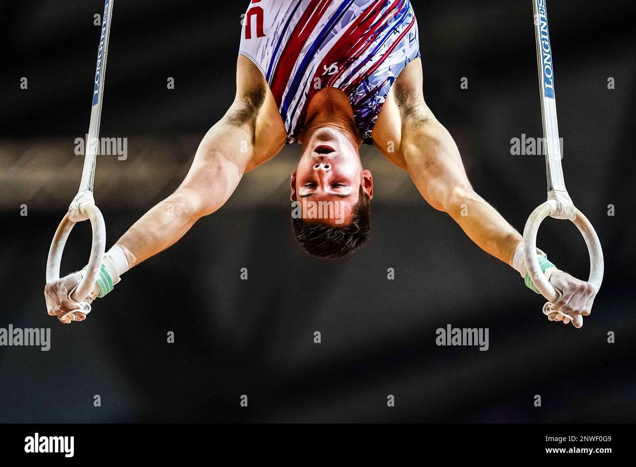 October 26, 2018: Alec Yoder of United States during Rings ...