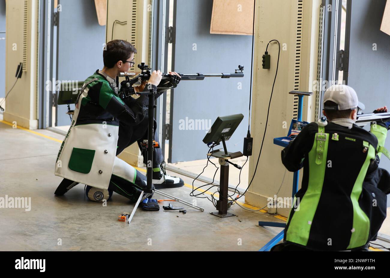 Competitors participate in the 2023 U.S. Army Junior Rifle National ...