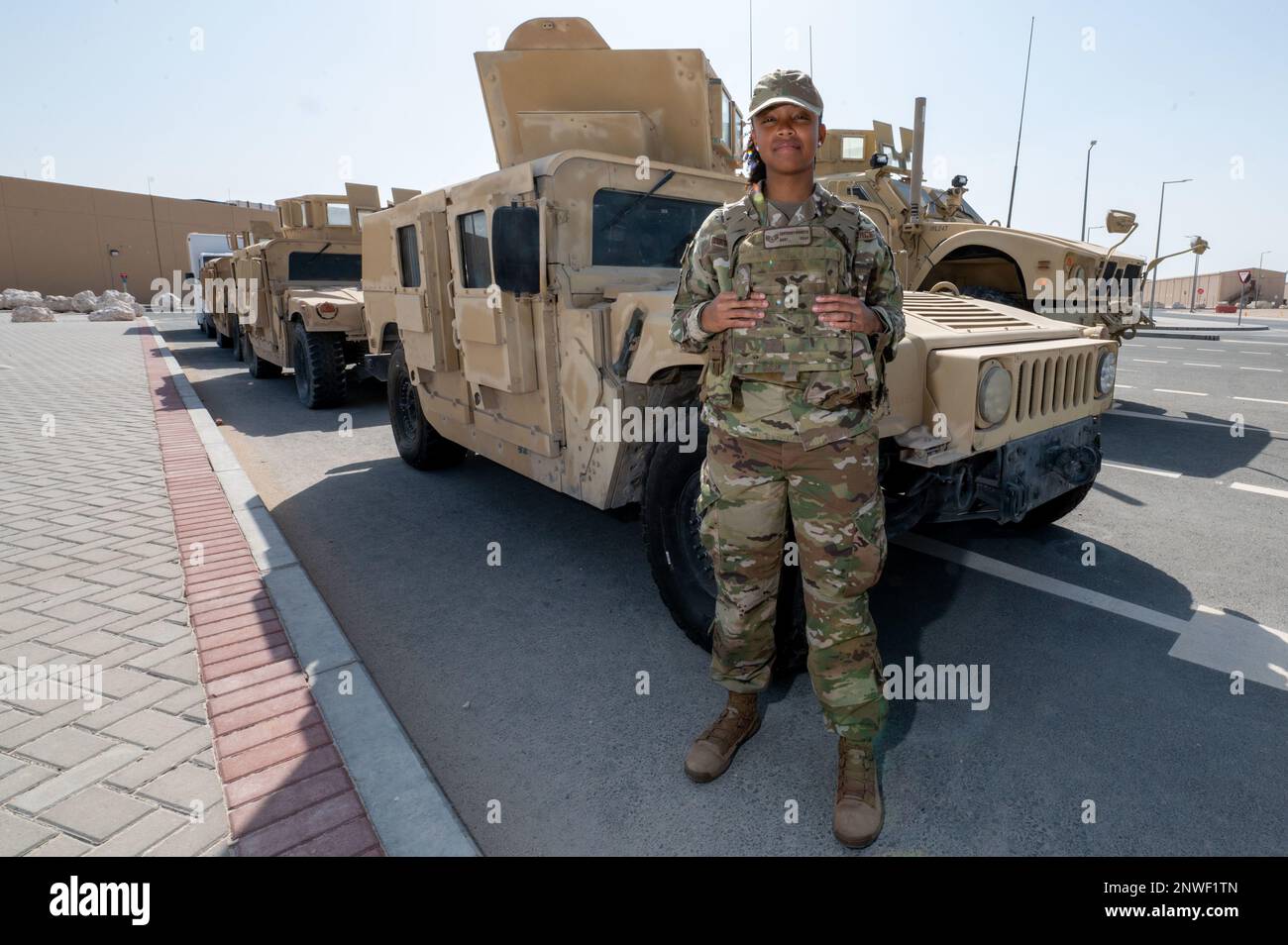 U.S. Air Force Staff Sgt. Kayli Cortright-Monette, 379th Expeditionary ...