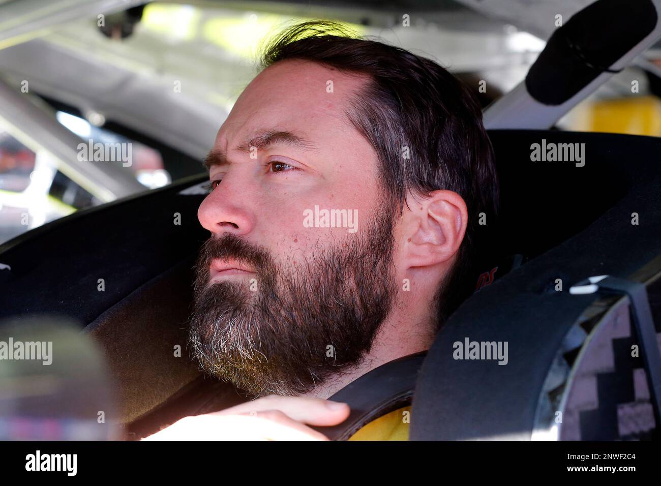 Paul Menard, Wood Brothers Racing, Ford Fusion Menards / NIBCO during ...