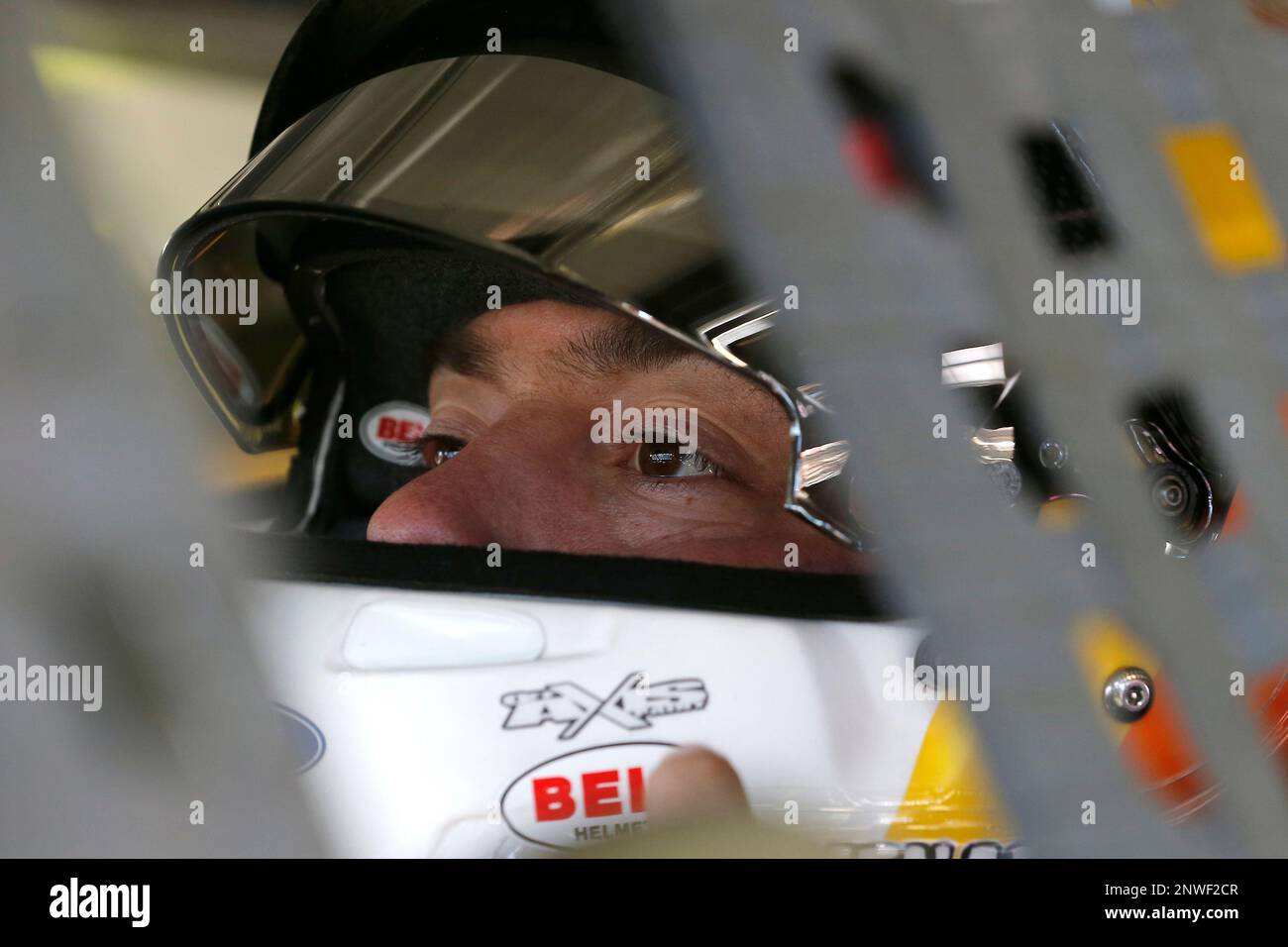 Paul Menard, Wood Brothers Racing, Ford Fusion Menards / NIBCO during ...