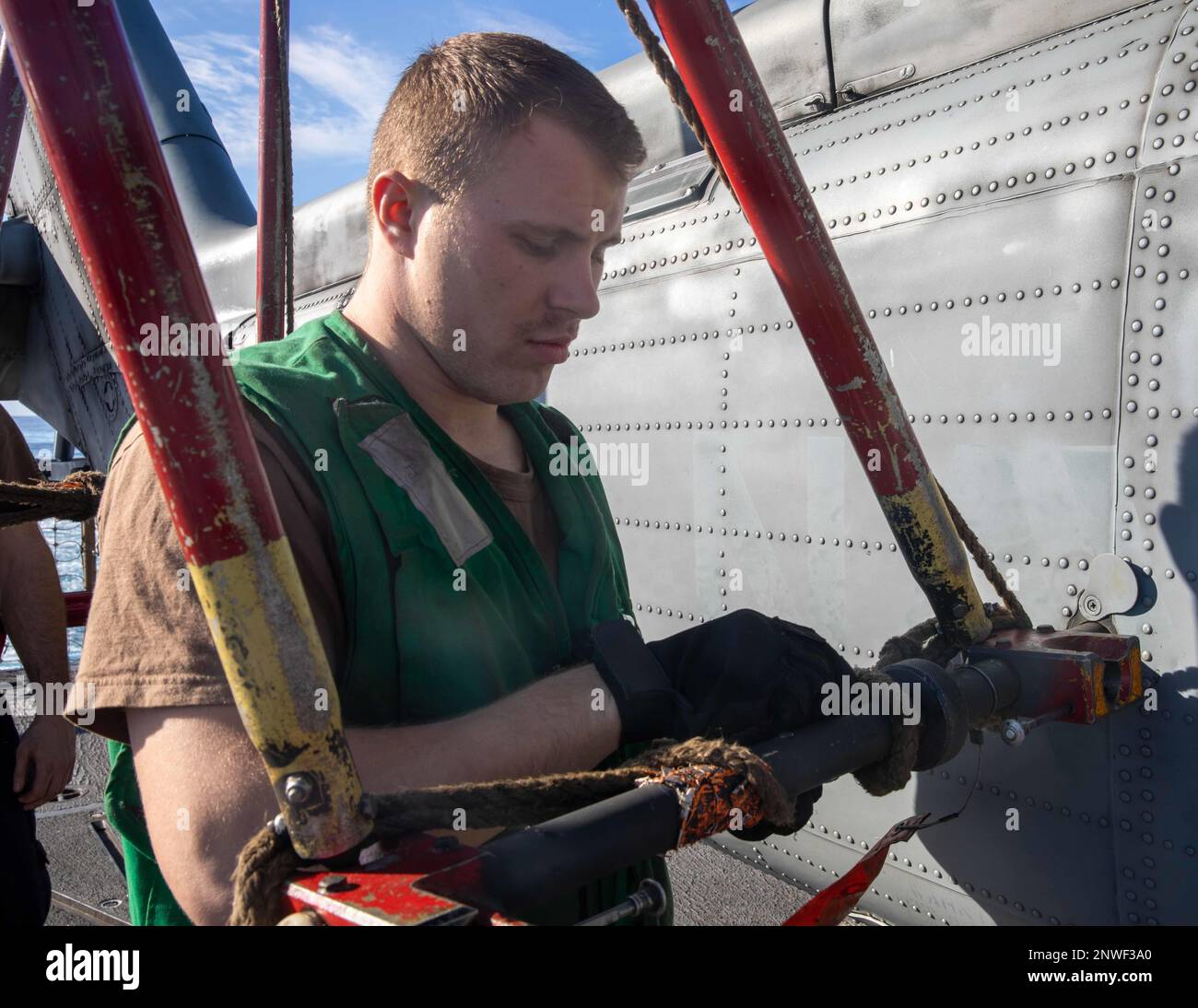 230122-N-EH998-1083 MEDITERRANEAN SEA (Jan. 22, 2023) Aircrew Survival ...