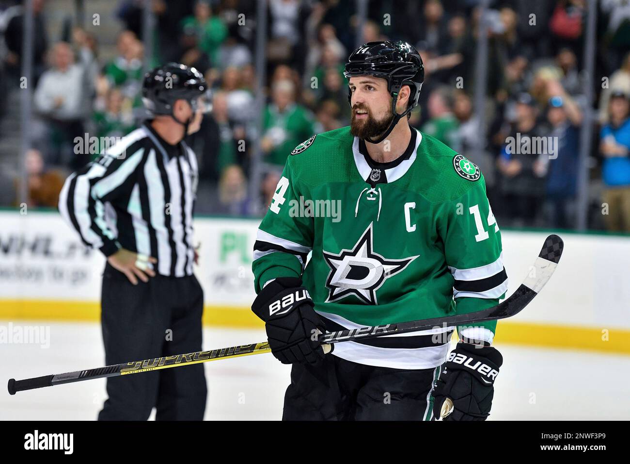 Dallas Stars left wing Jamie Benn (14) during the Los Angeles Kings at ...