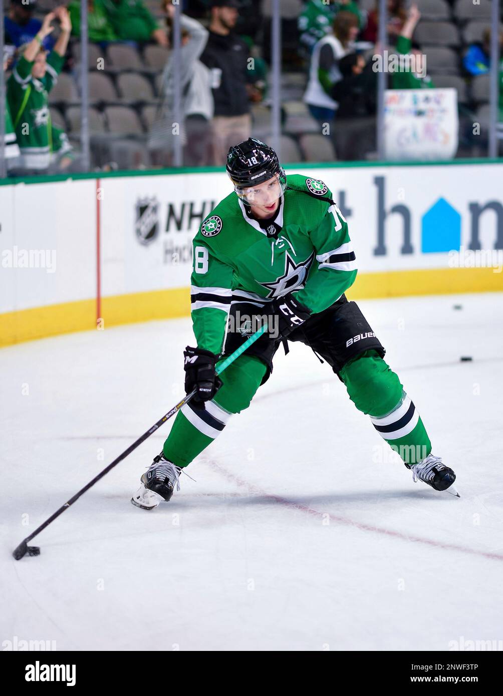 Dallas Stars center Tyler Pitlick (18) during the Los Angeles Kings at ...