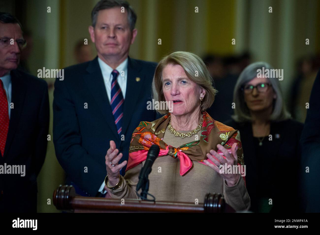 United States Senator Shelley Moore Capito (Republican of West Virginia ...