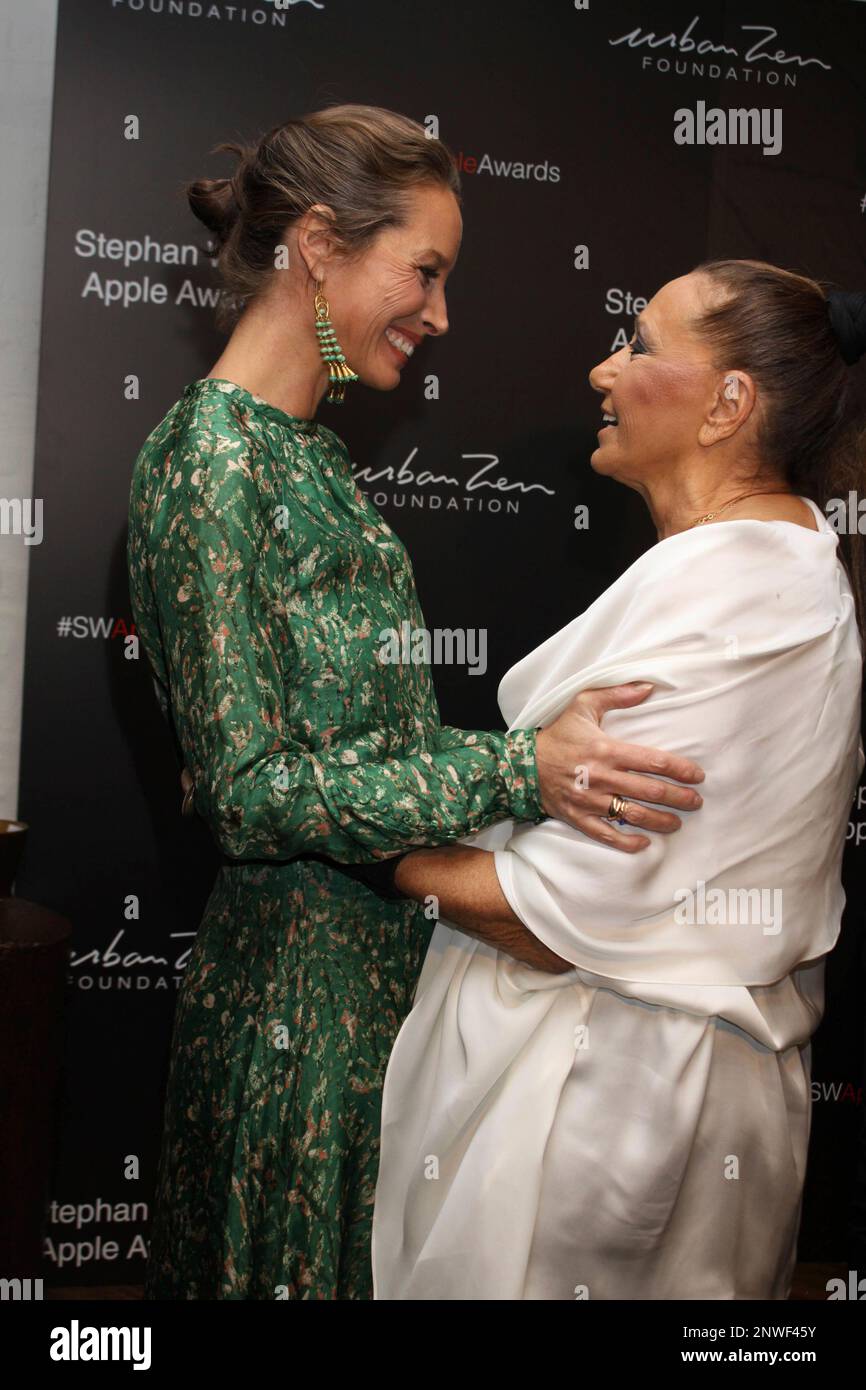 Photo by: Victor Malafronte/STAR MAX/IPx 2018 10/24/18 Christy Turlington and Donna Karan at the ...
