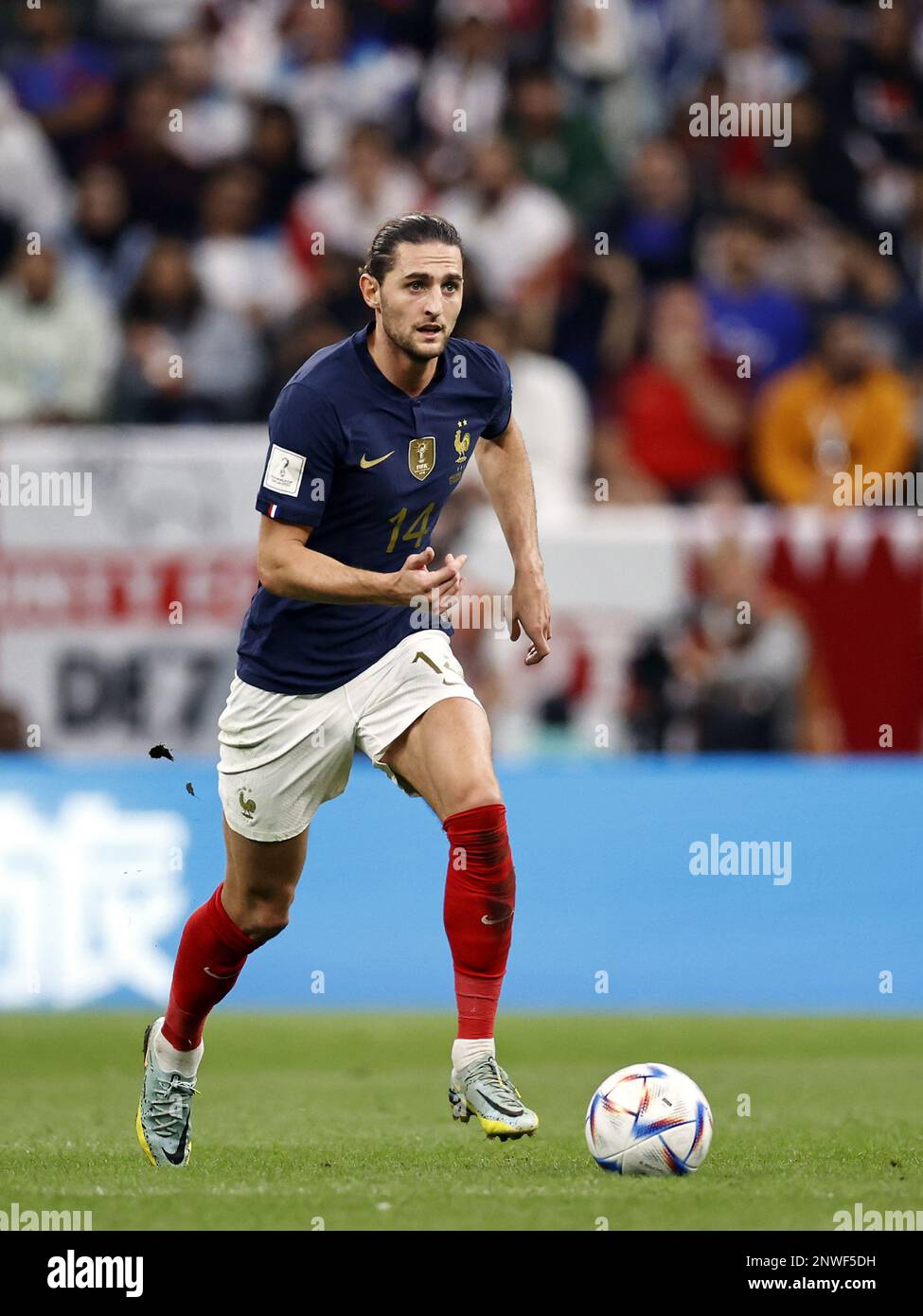 AL KHOR - Adrien Rabiot of France during the FIFA World Cup Qatar 2022 ...
